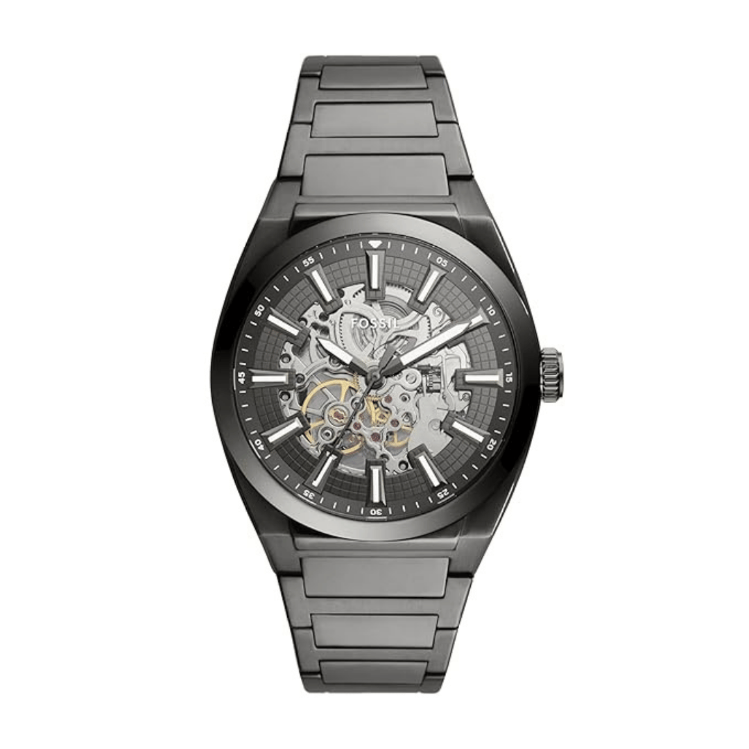 Fossil Everett Analog Gray Dial Men’s Stainless Steel Watch- - Munna ...